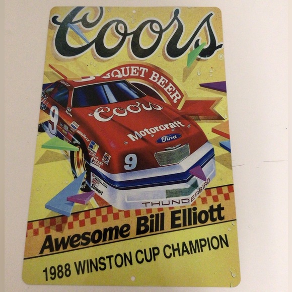 miller lite | Wall Decor | Coors Banquet Beer Aweson Bill Elliott 988 ...